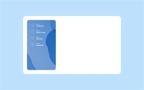 Frontend Mentor Multi Step Form Using React And Sass Coding Challenge Solution