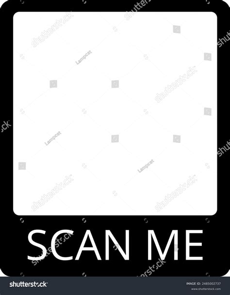 Scan Qr Code Icon Scan Me Stock Vector Royalty Free 2485002737 Shutterstock