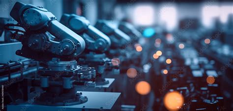 Revolutionizing Car Manufacturing With Automated Robot Arms On Modern