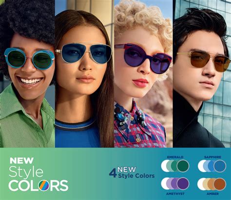 Tròng Kính Đổi Màu Essilor Transitions Style Colors Gen 8 Mắt Kính Hato