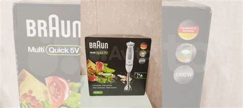 Блендер braun mq 5235 оригинал новый купить в Санкт-Петербурге с ...