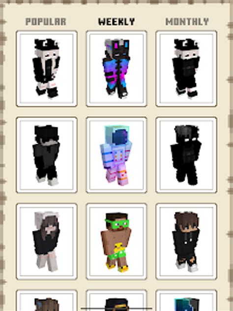 Android 용 Skins For Minecraft Aesthetic 다운로드