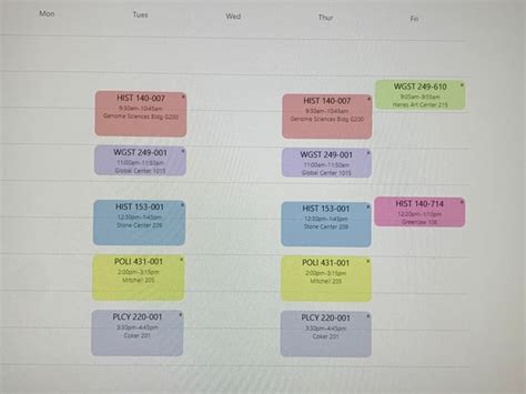 Is This A Doable First Semester Cheme Course Schedule I Also Have A Pe