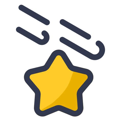Estrella Fugaz Iconos Gratis De Naturaleza