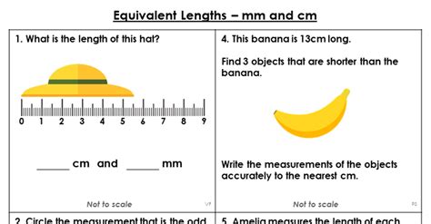 Year 3 Equivalent Lengths Mm And Cm Lesson Classroom Secrets Classroom Secrets
