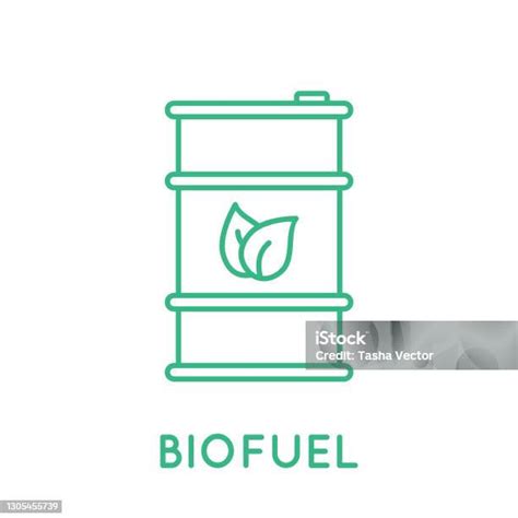 生物燃料桶線圖示生物質能源概念向量圖形及更多生物燃料圖片 生物燃料 生物柴油 農作物 Istock