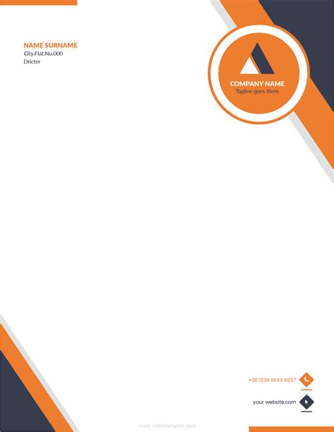 Hr Office Letterhead Templates For Word Download Samples