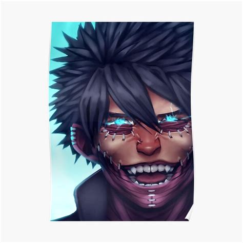 Dabi My Hero Academia Design Fanart Poster For Sale By Valekun