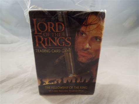 Lord Of The Rings Tcg Fellowship Aragorn Starter Deck Phoenix Cards
