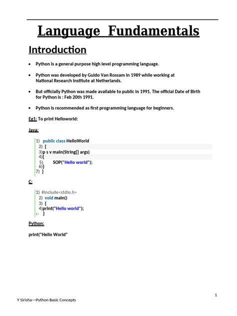python material basic concepts pdf python programming language boolean data type
