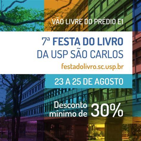 Festa Do Livro Da Usp São Carlos Flusp22 Instituto De Arquitetura E
