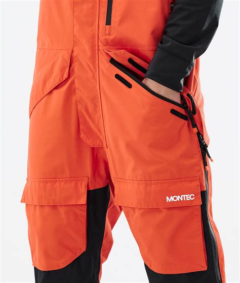 Montec Fawk Ski Pants Men Orangeblackmetal Blue