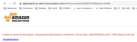 Integrate AWS AppStream With Auth As SSO IdP Auth Community