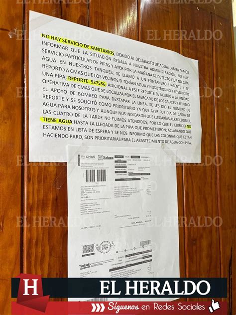 El Heraldo De Xalapa Inhabilitan Sanitarios Por Falta De Agua En