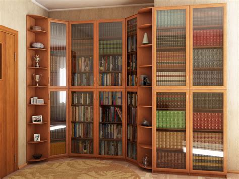 Статьи :: Особенности книжных шкафов из массива дерева, плюсы и минусы