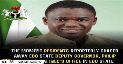 The Moment Residents Reportedly Chased Away Edo State Deputy Governor