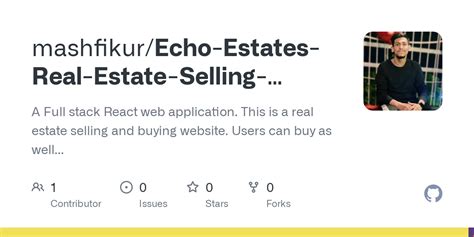 Github Mashfikur Echo Estates Real Estate Selling Website