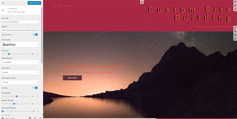 Customizing Fonts In Boldgrid