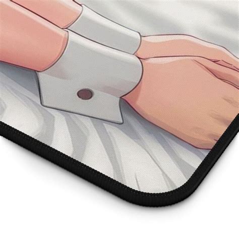 Sexy Anime Girl Desk Mat Hot Rabbit Lingerie Desk Mat Erotic Pose Desk Mat Nude Naked Woman