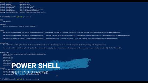 Getting Started With Powershell Basics 01 Youtube