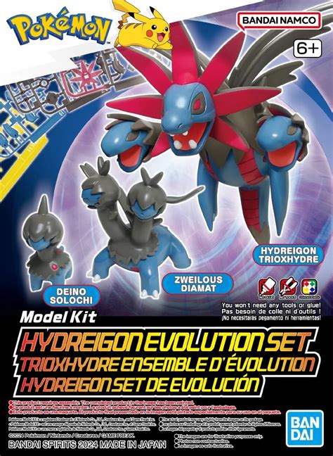 Pokemon Hydreigon Evolution Set Gundampros