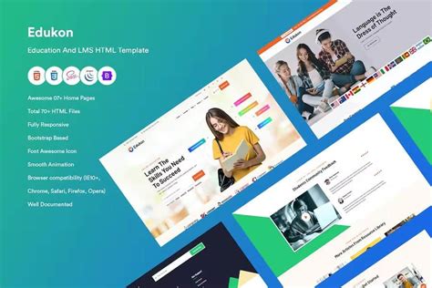 Educone Education And Lms Html Template Securas Academy