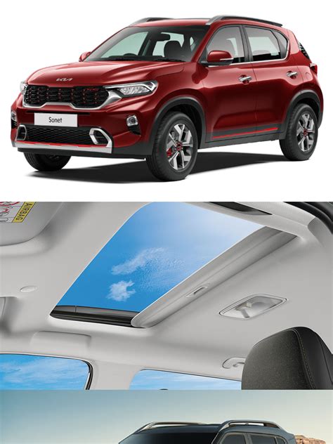 Cars With Electric Sunroof Under Rs 10 Lakh Tata Altroz Hyundai Exter