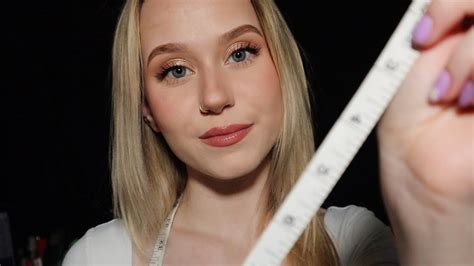 Asmr Measuring And Mapping Your Face Personal Attention Youtube