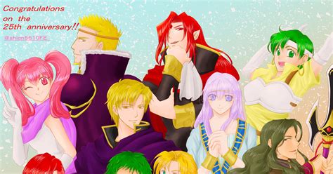 ファイアーエムブレム 25周年おめでとう！ 紫苑のイラスト Pixiv