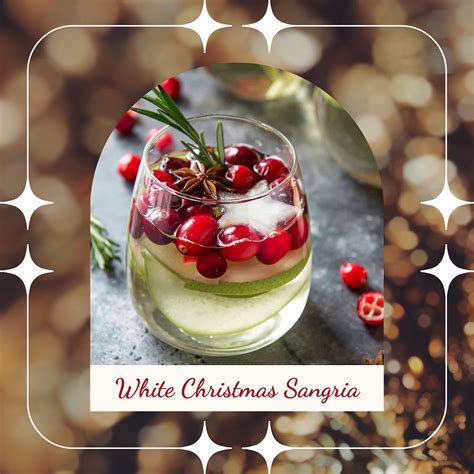 Day 5 Of Our 12 Days Of Cocktails White Christmas Sangria