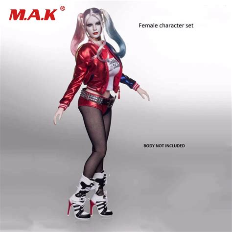 Female Character Set Clothes 16 Scale Suicide Squad Joker Harley Quinn