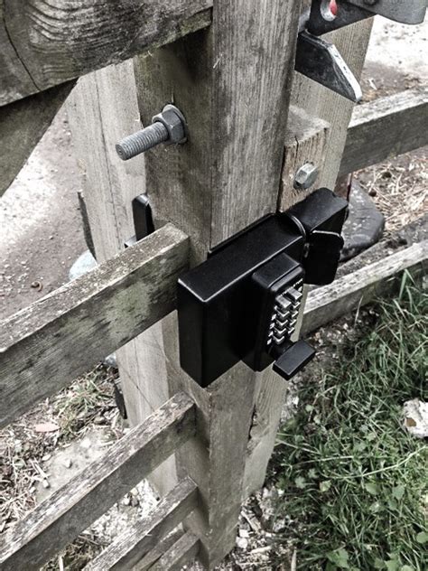 Gatemaster Digital Gate Lock Surface Fixed Double Sided Securasound