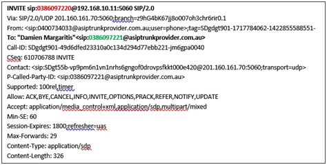 Manipulate To Header Field Into INVITE Request Line URI Dmunified