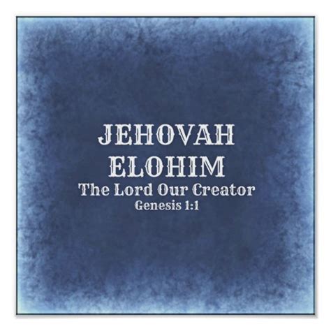 Exploring The Meaning Of Jehovah Elohim An Examination Of The Biblical