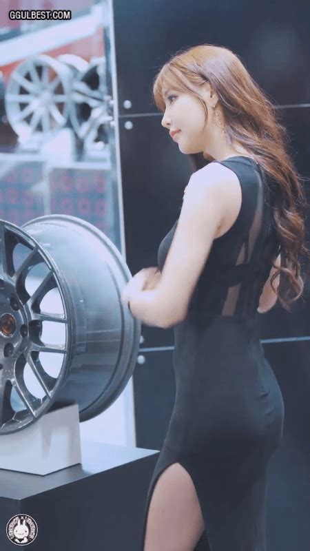 Ggulbestcom  Factory Racing Model Hong Jiyeon Long Dress 