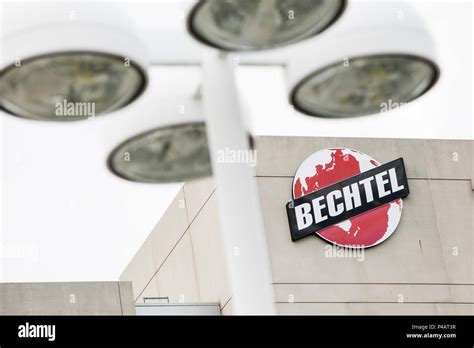 A Logo Sign Outside Of A Facility Occupied By The Bechtel Corporation