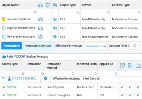 Find Users Who Have Direct Permissions On File Shares