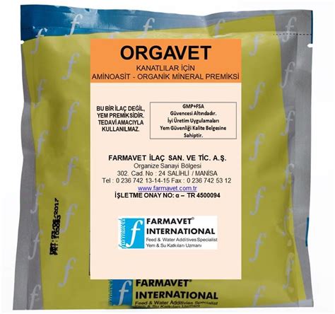 ORGAVET 250 gr
