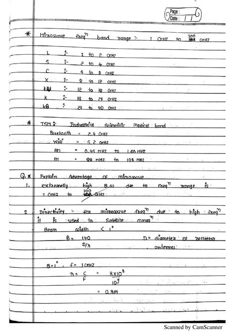 Microwave Engineering Docsity