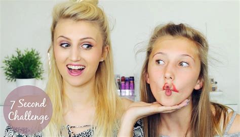 7 Second Challenge With My Sister Youtube