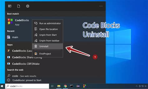 Uninstall CodeBlocks IDE On Windows TestingDocs
