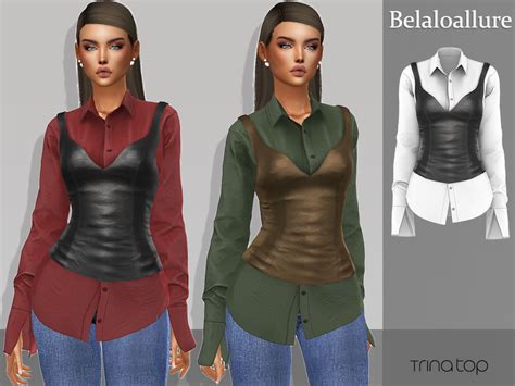 The Sims Resource Belaloallure Gail Top Patreon