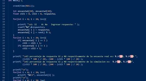 Arrays Turbo C Comparacion De Encuestas Tutorias Co
