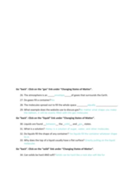 Solution Cortni Johnson Webquest Matter Studypool