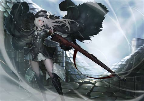 Kar98k Girls Frontline Wallpaper Hd Anime 4k Wallpapers Images And