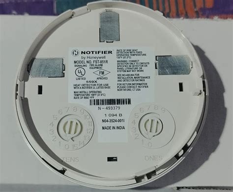 Photoelectric Honeywell Notifier Heat Detectors Fst 851 R At ₹ 1350 Piece In New Delhi