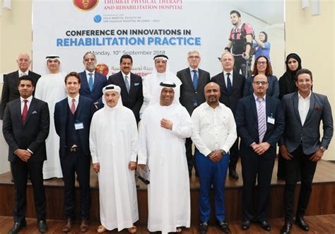 His Excellency Humaid Al Qutami Honors Leading Physical Therapy And