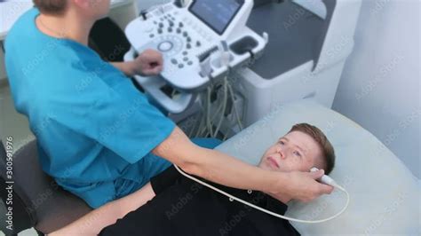 Ultrasound Diagnostic Neurosonography Dopplerography Of Great Vessels