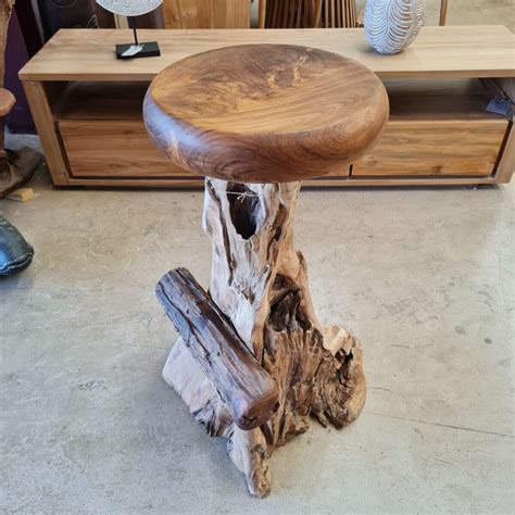 Bar Stool Teak Janar New Fuerteventura Royal Kookabura