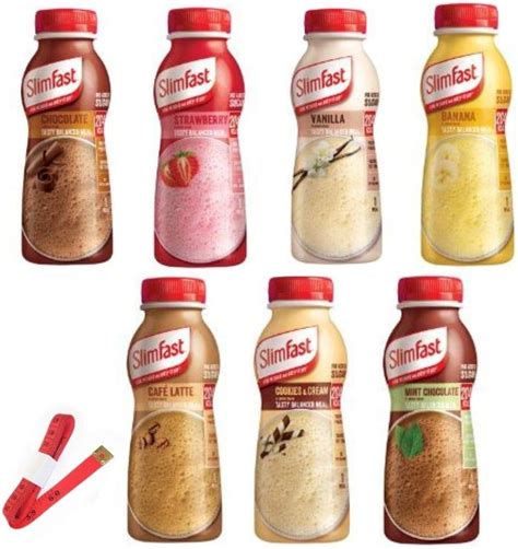 Enriched Balanced Tasty 7 Ready To Drink Slim Fast Shakes Weightloss